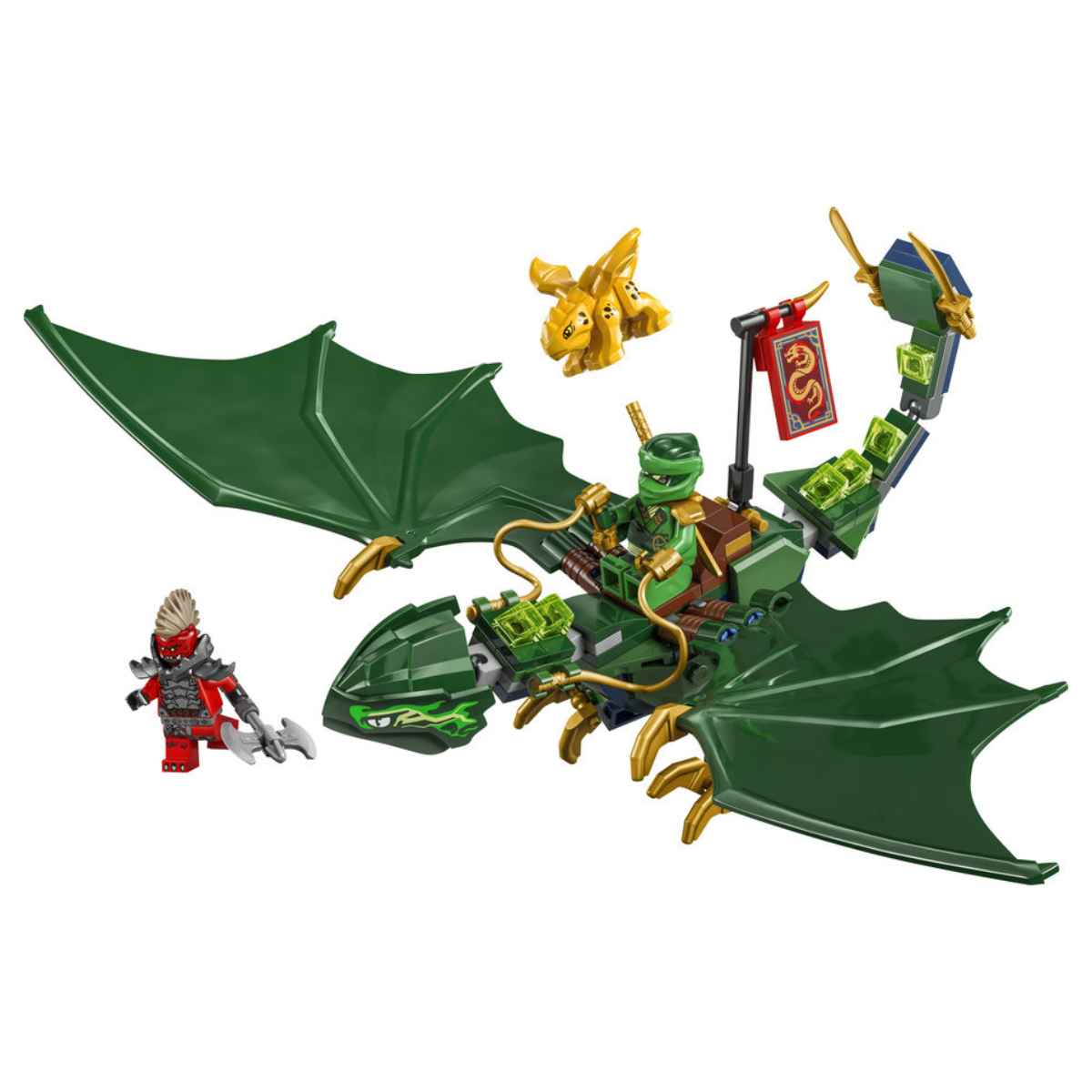 LEGO | Ninjago 71829 | Lloyd's Green Forest Dragon | ChocoLoons