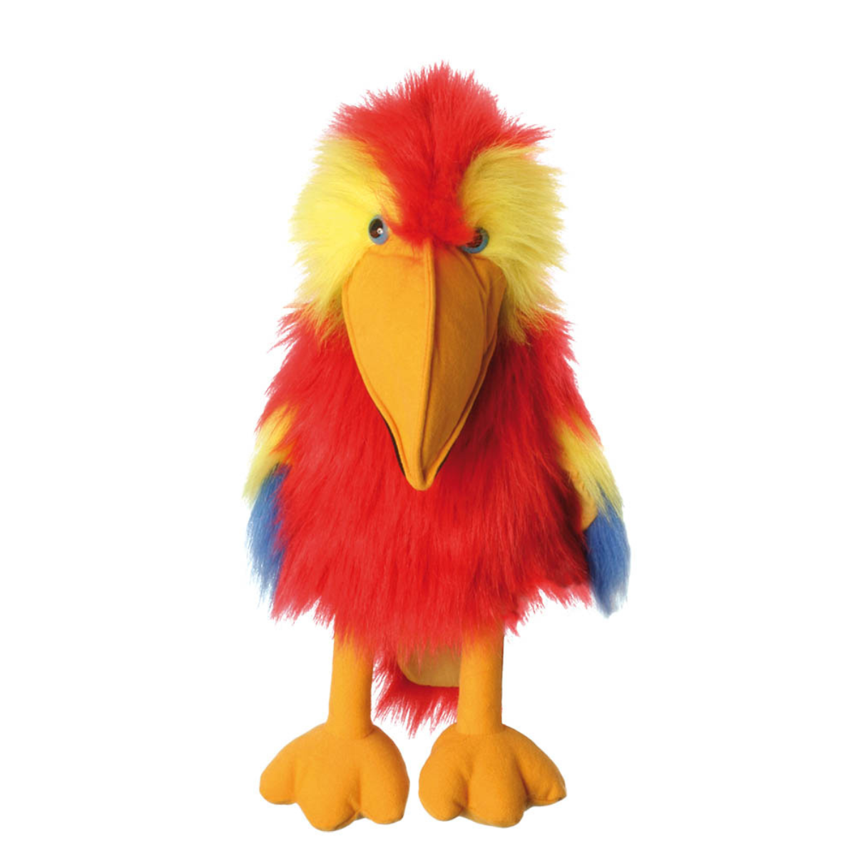 The Puppet Company | Large Birds | Scarlet Macaw | Hand Puppet | ChocoLoons